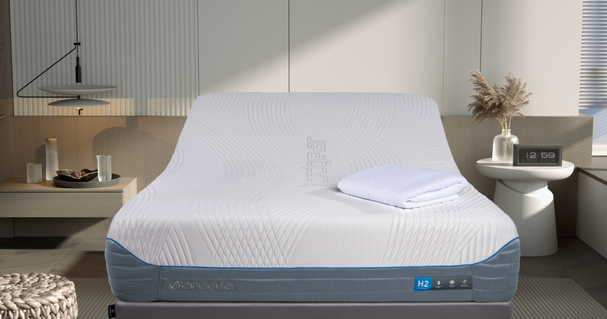 Bedpost - Bedgear H2 Mattress & Flex LS Adjustable Base - Queen 3 piece combo by Bedgear