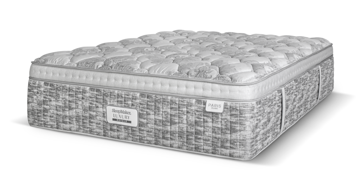 Bedpost - Paris Plush Mattress by Sleepmaker