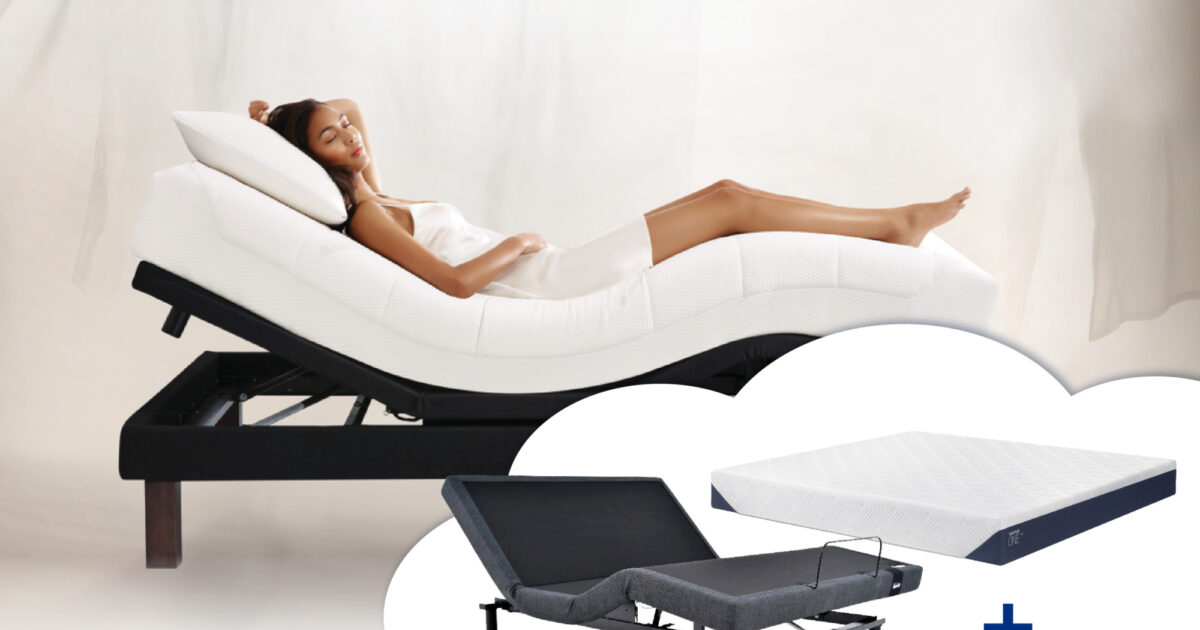 Bedpost - Zero-G Aspire Base and Tempur One Medium Mattress Combo by Tempur