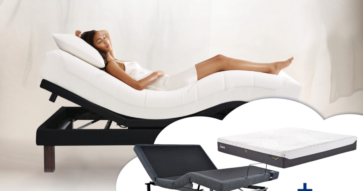 Bedpost - Zero-G Aspire Base and Tempur Adapt Pro SoftQuilt Mattress by ...